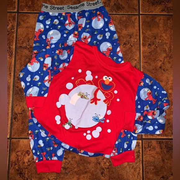 elmo | Matching Sets | Vintage Elmo Pajama Set | Poshmark